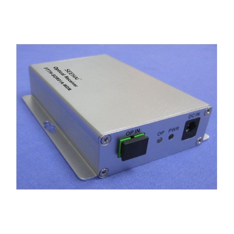 FTTH Optical Receiver with WDM (FTTH-SOR01A-WDM)